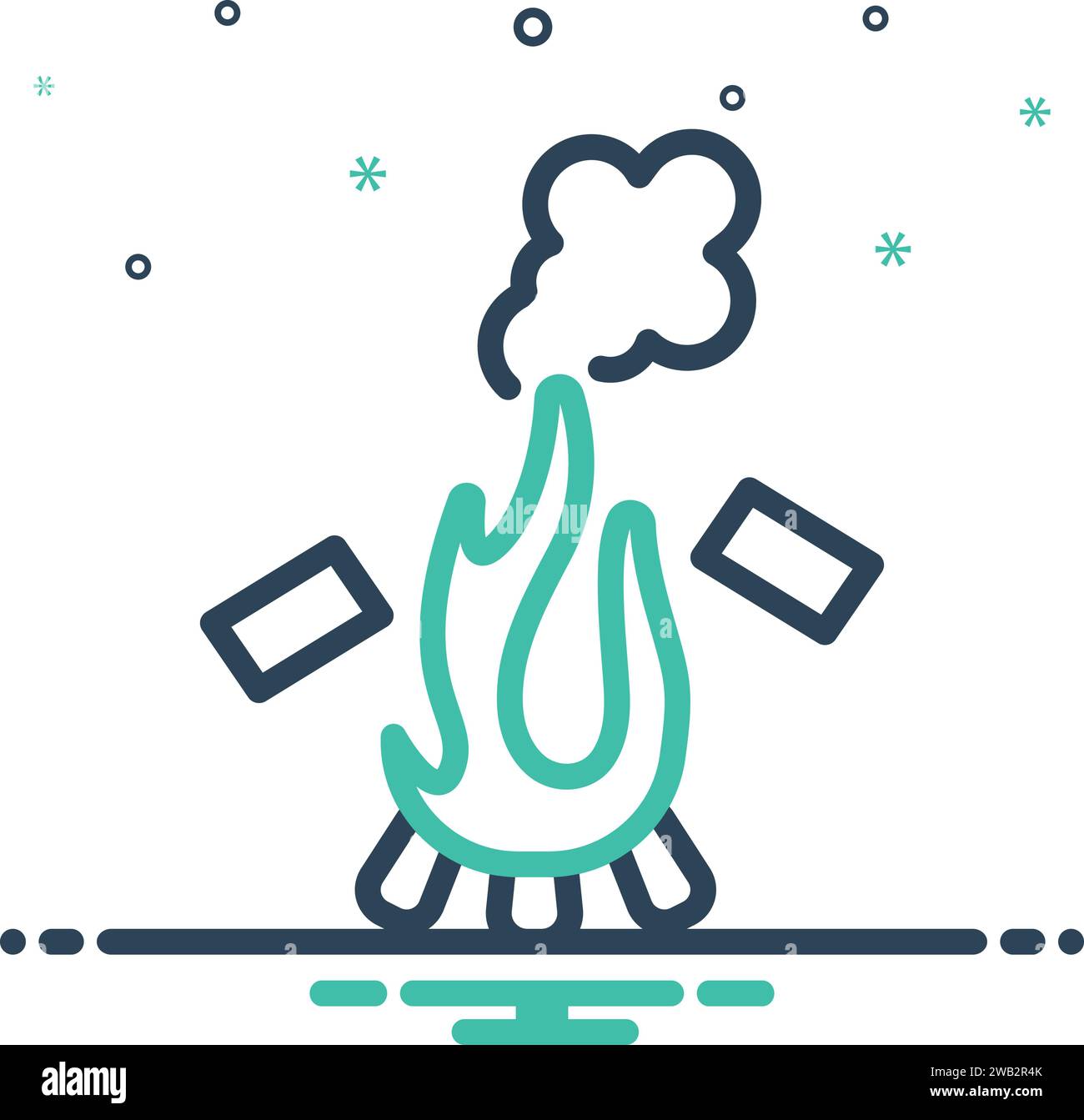 Icon for burns,heat Stock Vector Image & Art - Alamy