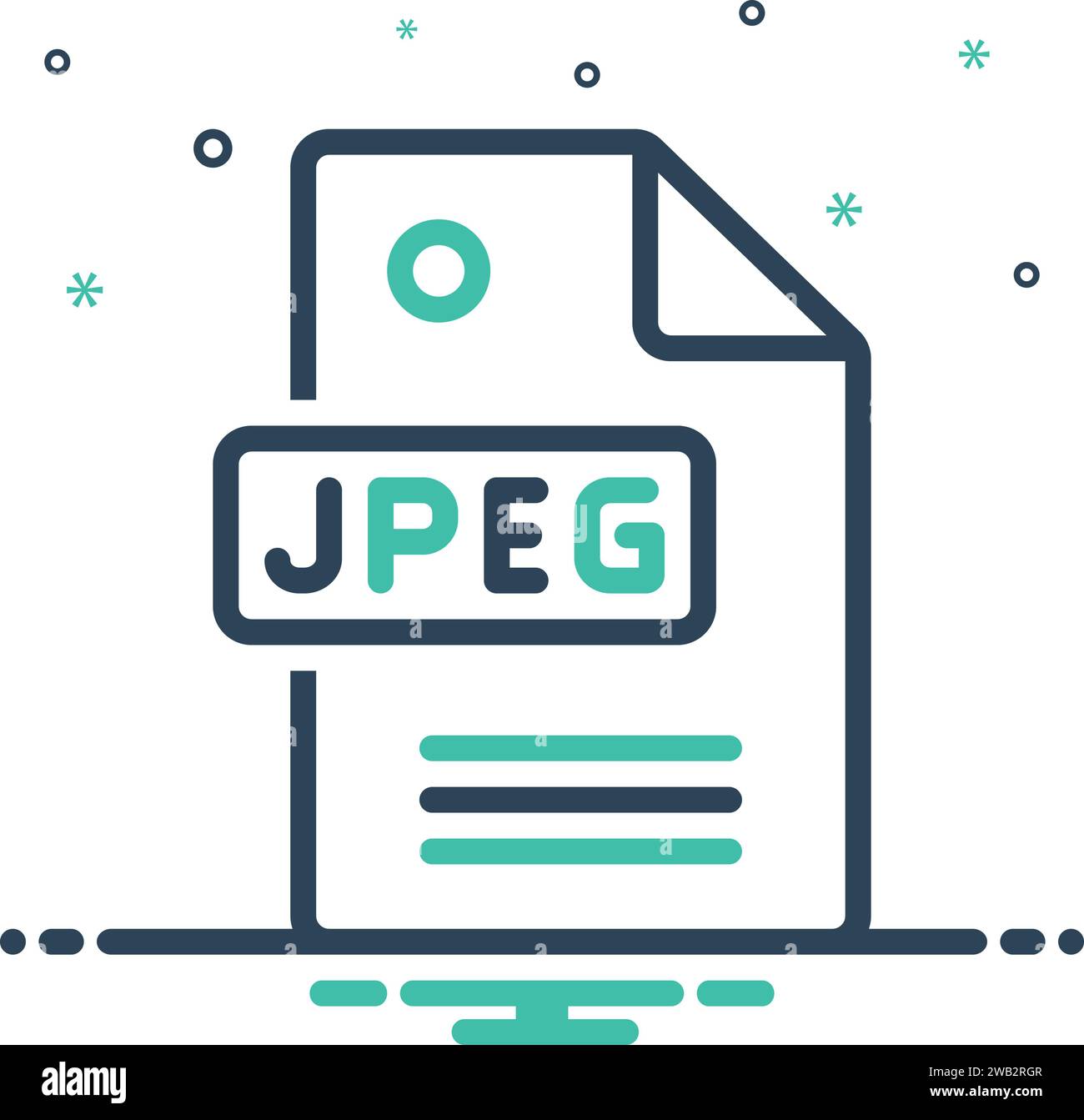 Icon for jpeg,document Stock Vector Image & Art - Alamy