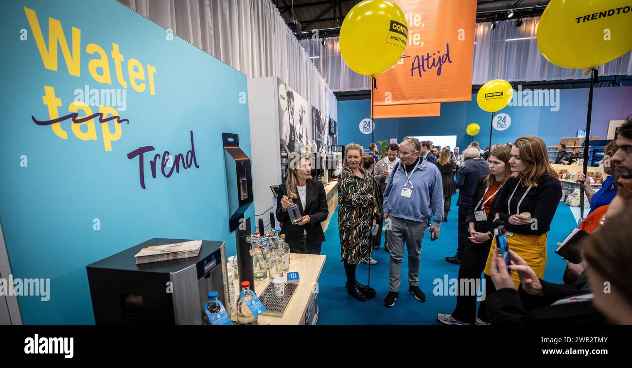 AMSTERDAM - The new water trend at the Horecava, the largest Dutch ...