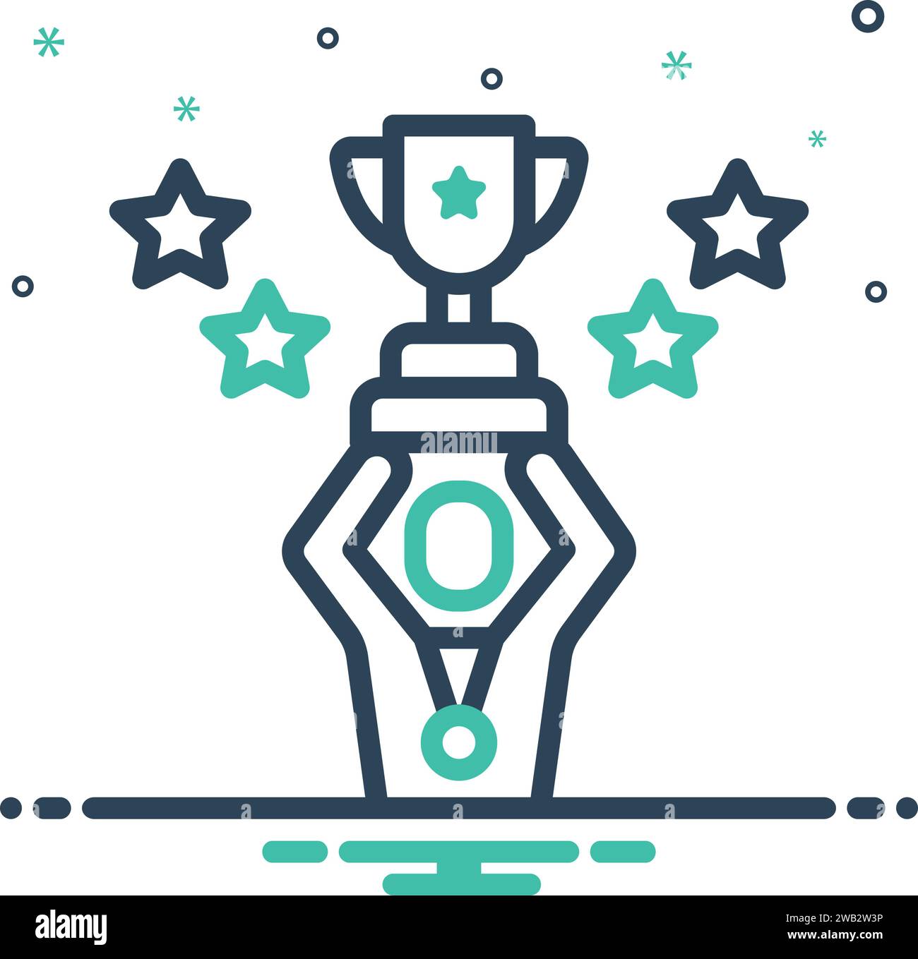 Icon for winning,victorious Stock Vector Image & Art - Alamy