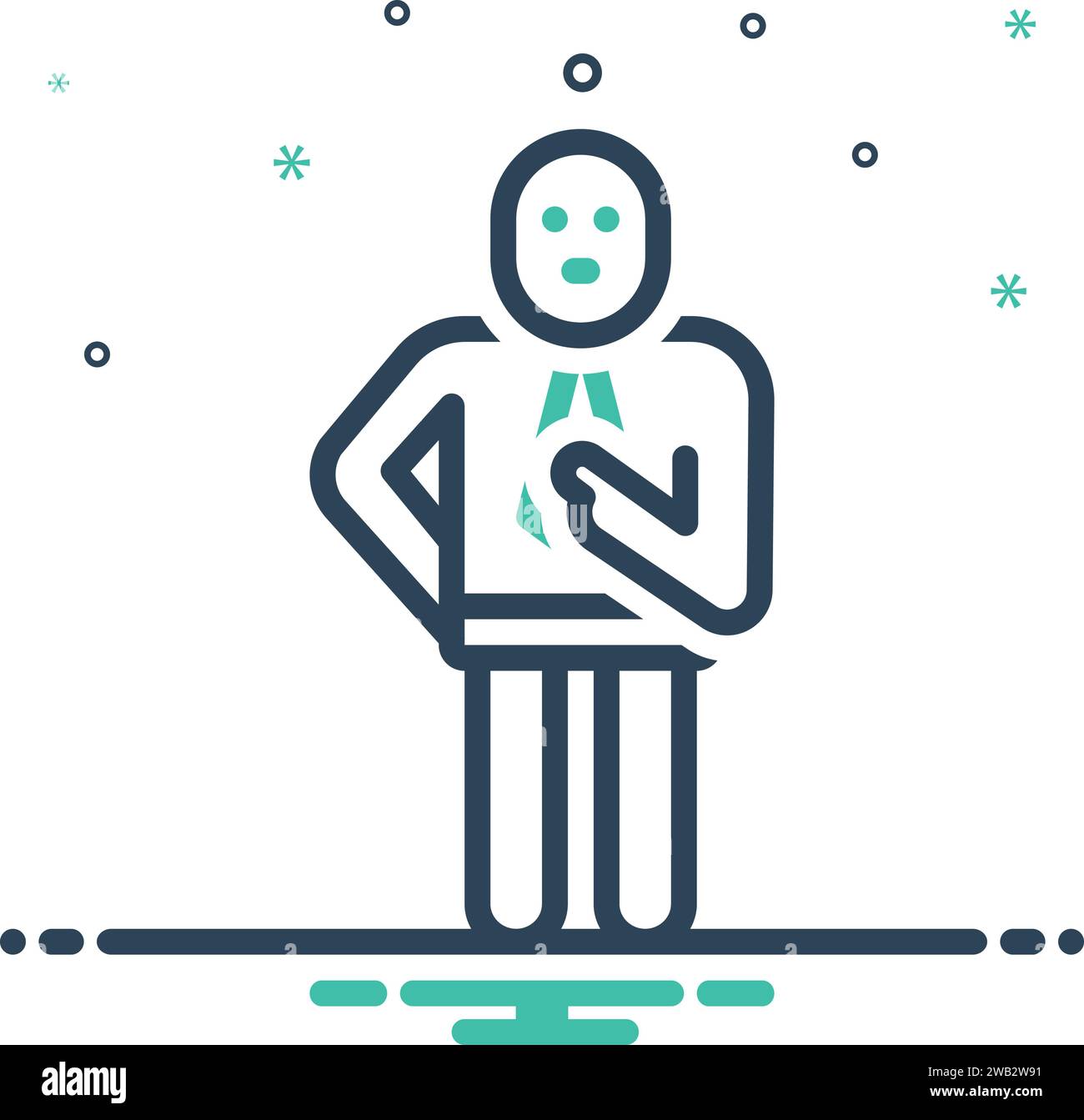 Icon for himself,myself Stock Vector Image & Art - Alamy