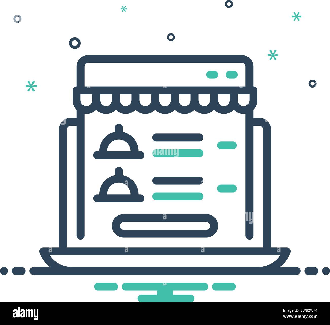 Icon for ordering,gives order Stock Vector Image & Art - Alamy