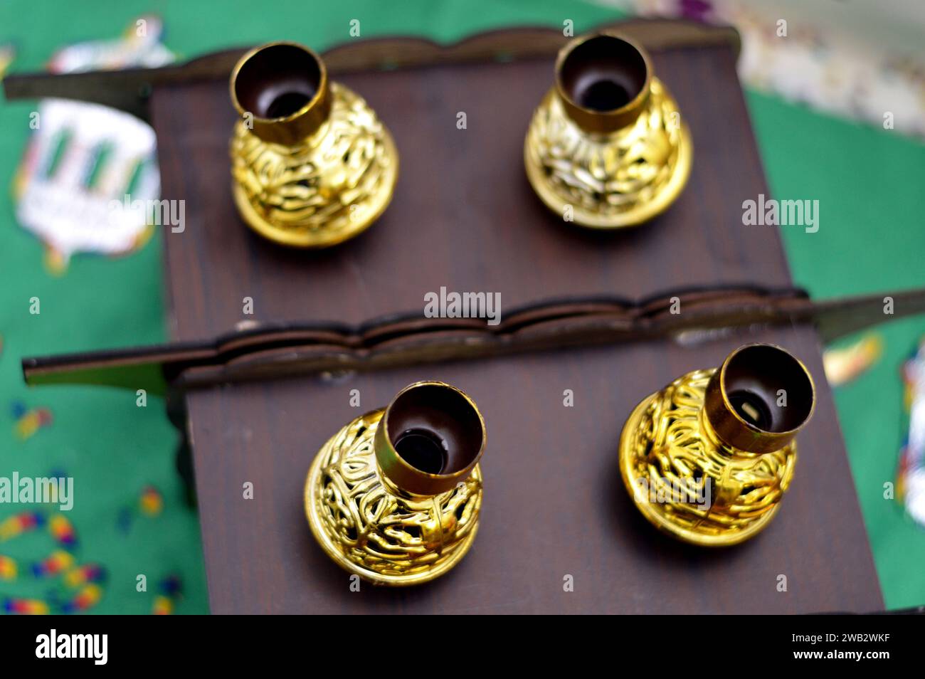 Ramadan decorative fava beans cart with beans jar container and Fanous ...