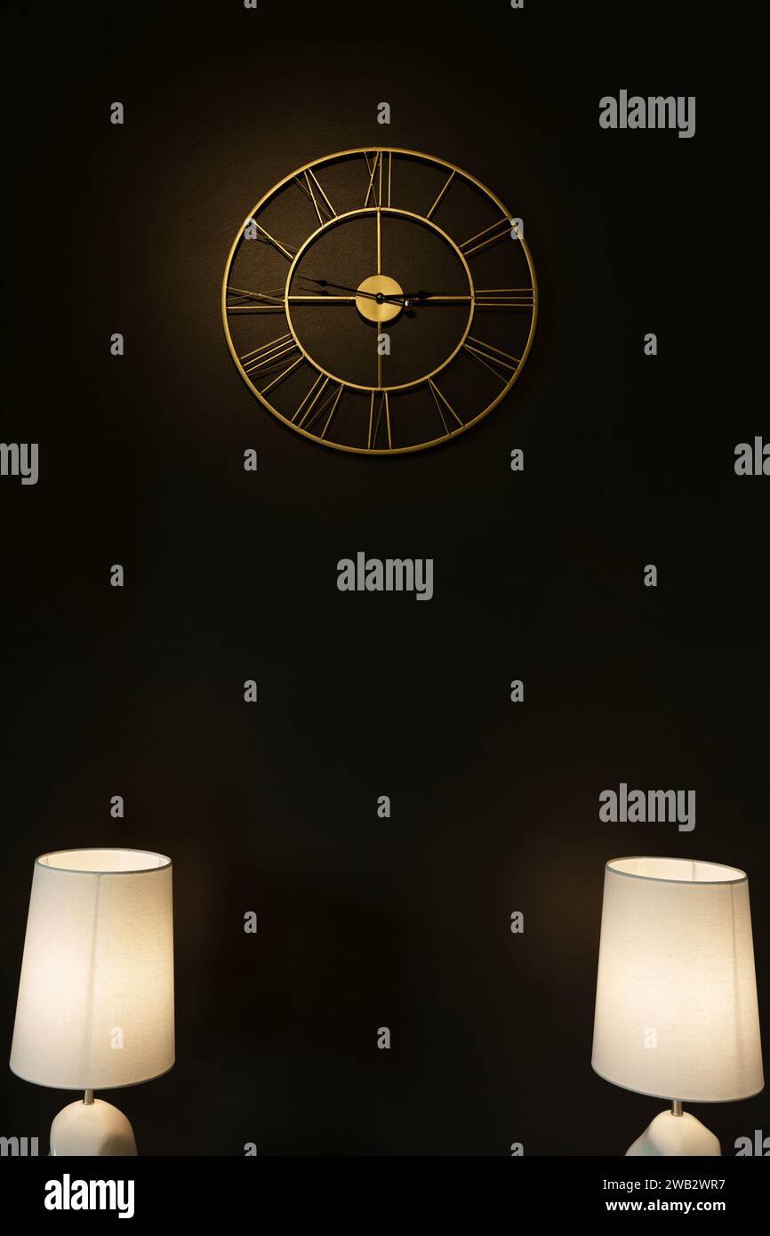 Wall mounted lamps hi-res stock photography and images - Alamy