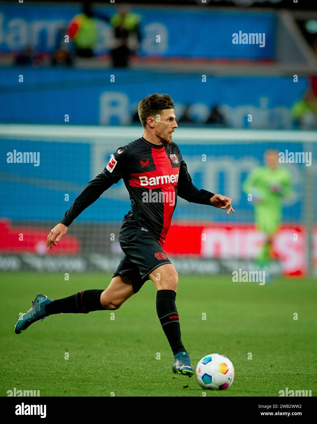 LEVERKUSEN, GERMANY - 7 JANUARY, 2024: Jonas Hofmann, The friendly ...