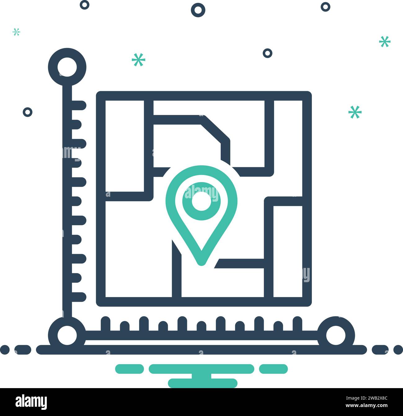 Measuring space Stock Vector Images - Alamy