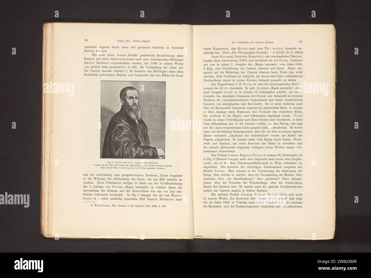 Photo production of a print, representing a portrait of Daniele Barbaro ...