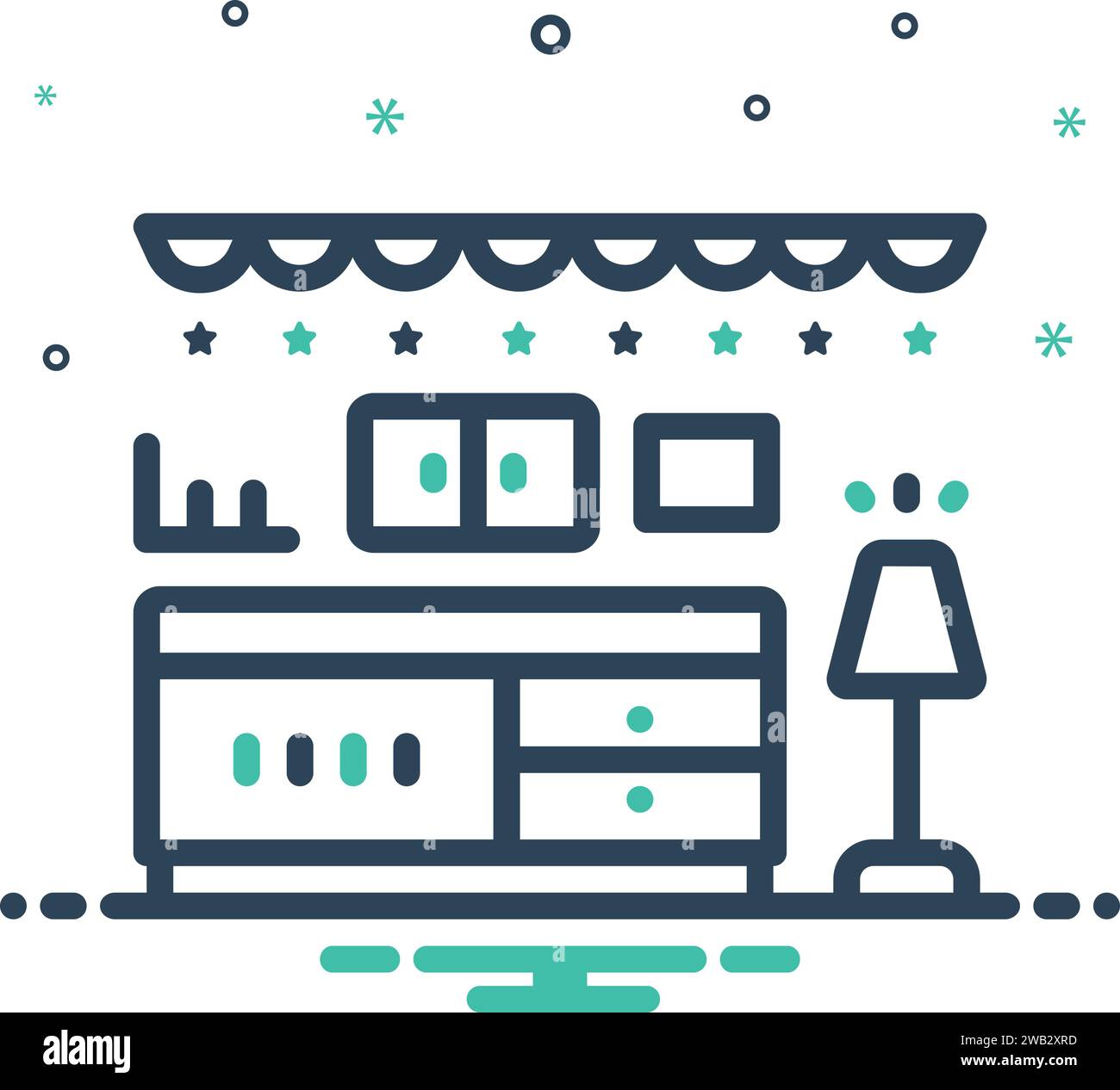 Adorning vector vectors hi-res stock photography and images - Alamy