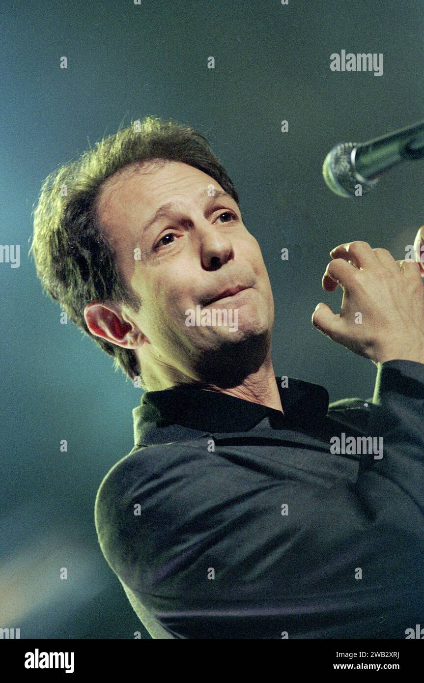Milan Italy 1998-05-08 : Sergio Caputo, Italian singer, during the ...