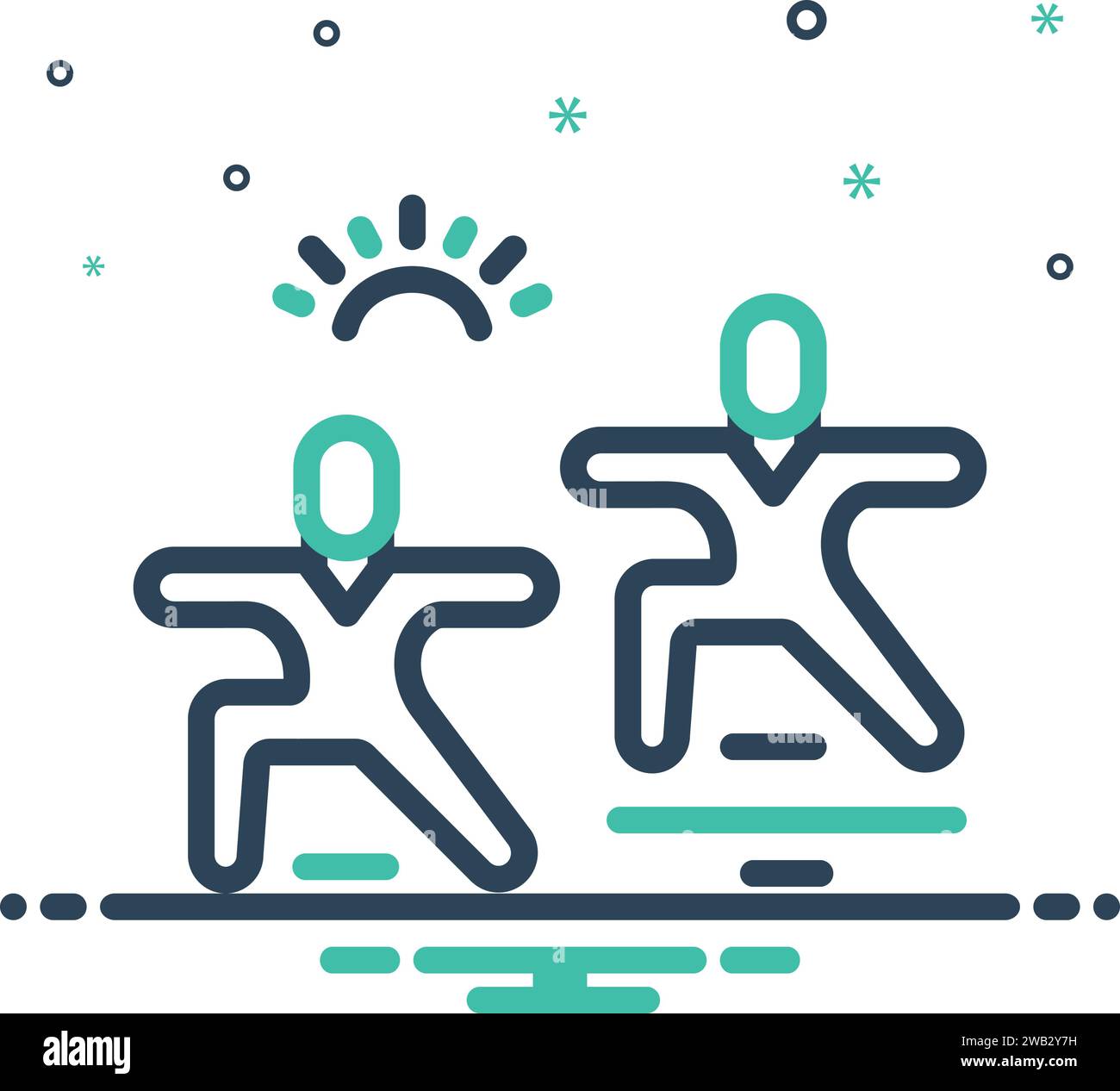 Icon for exercise,physical activity Stock Vector Image & Art - Alamy