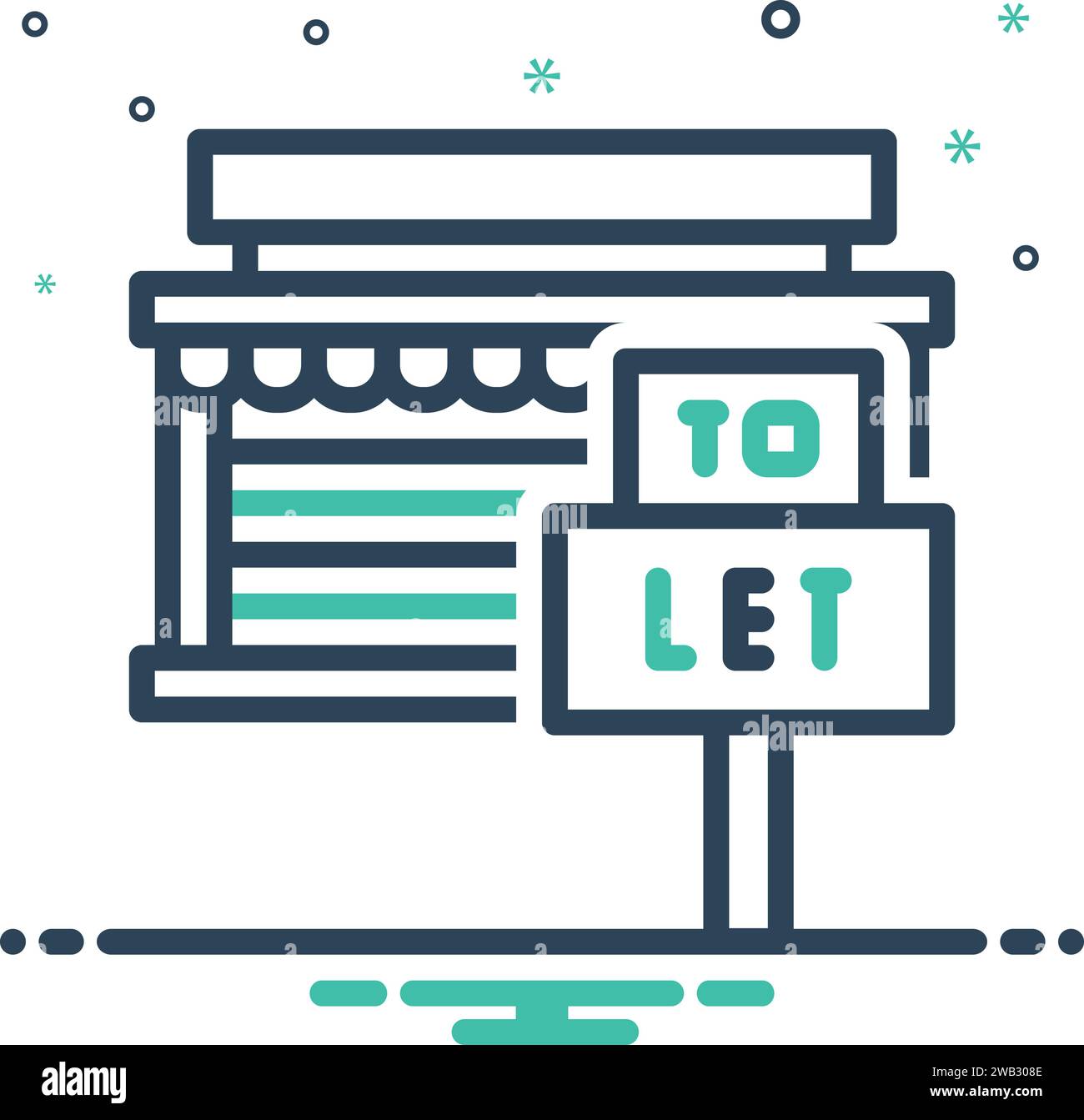 Let house Stock Vector Images - Alamy