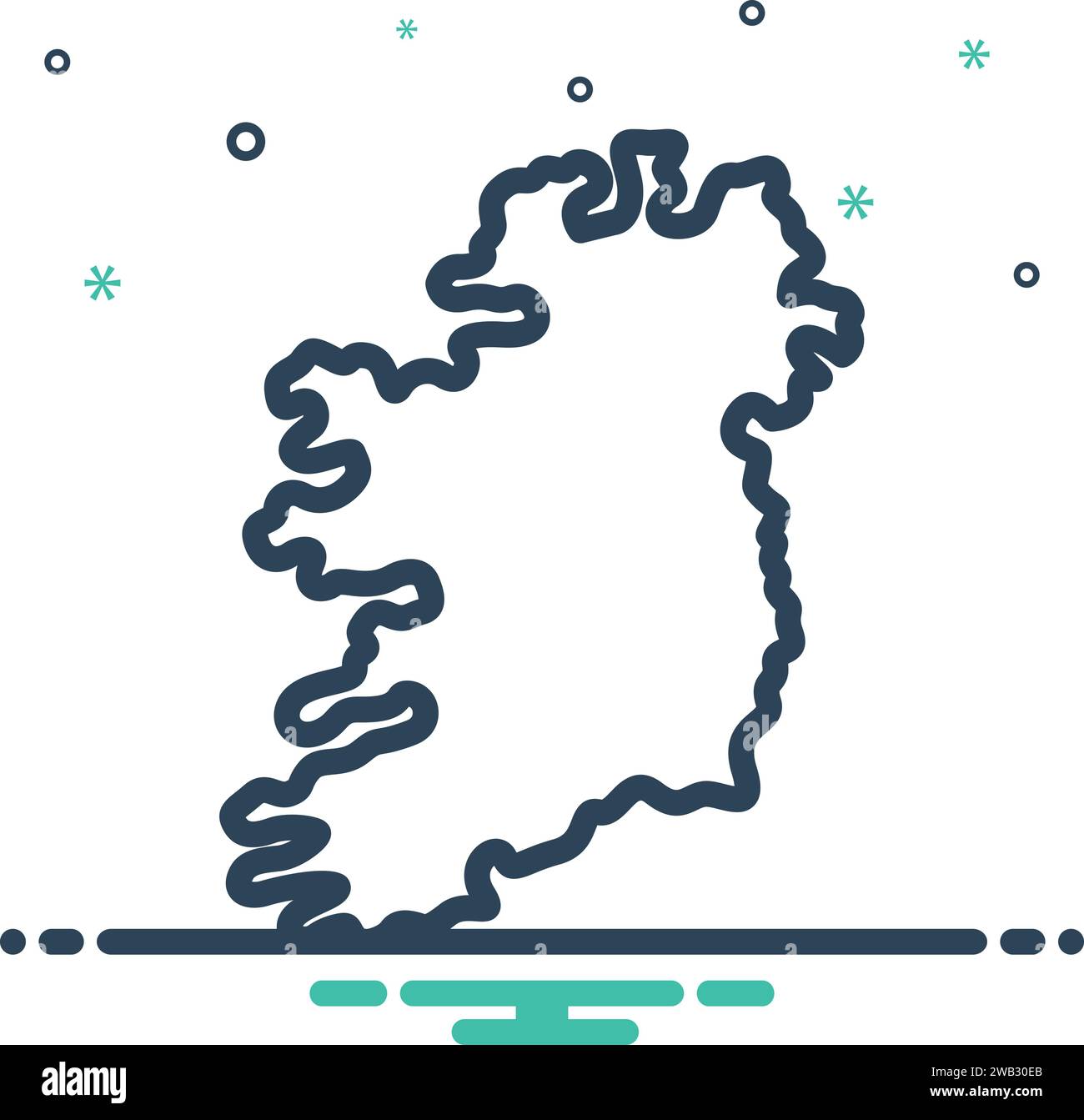 Icon for ireland,map Stock Vector Image & Art - Alamy