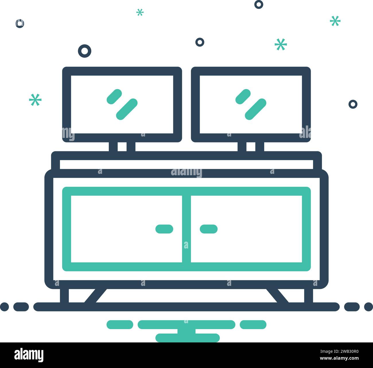 Icon for double,dual Stock Vector Image & Art - Alamy