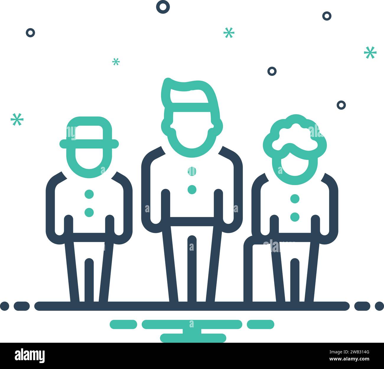 Icon for generations,kid Stock Vector Image & Art - Alamy