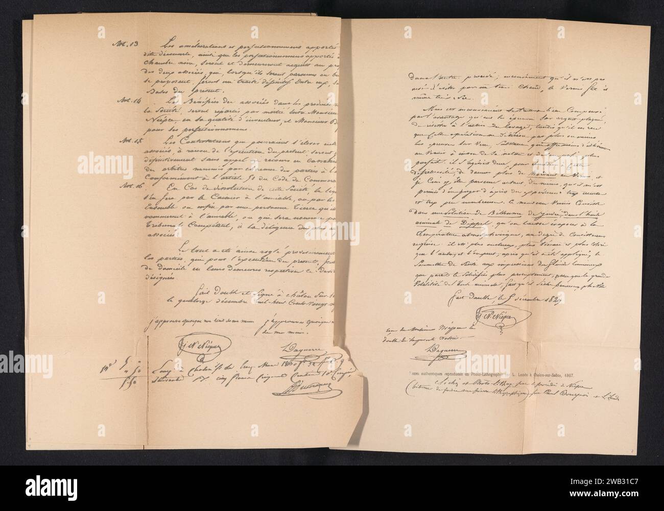 Nicephore niepce louis daguerre hi-res stock photography and images - Alamy