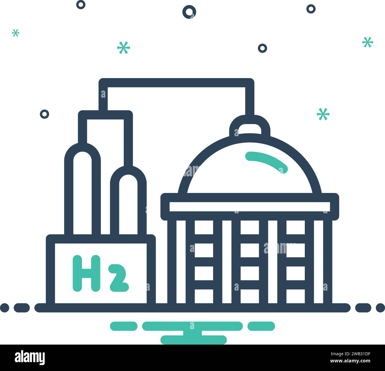 Icon for hydrogen,renewable Stock Vector Image & Art - Alamy