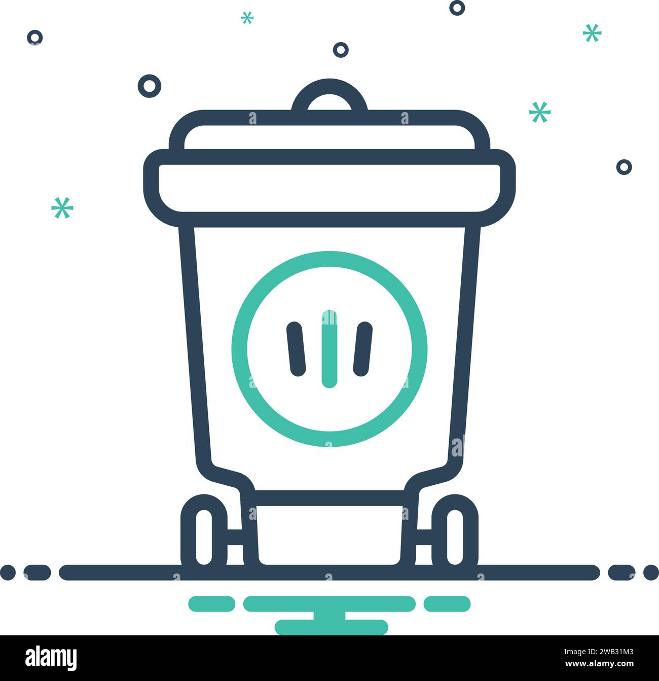 Refuse logo Stock Vector Images - Alamy