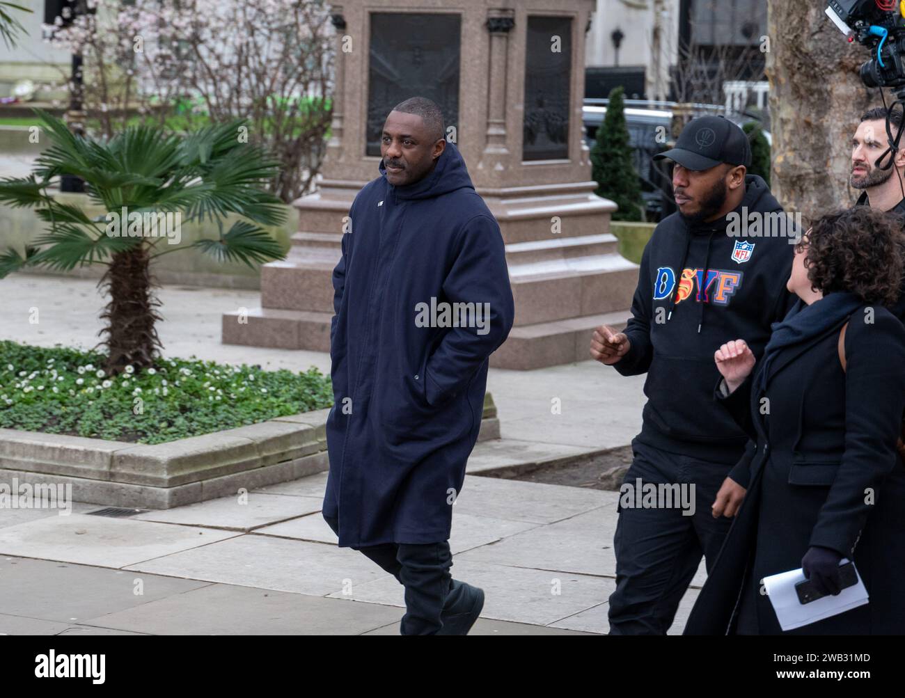 London, UK. 08th Jan, 2024. London born actor Iris Elba and parents of ...