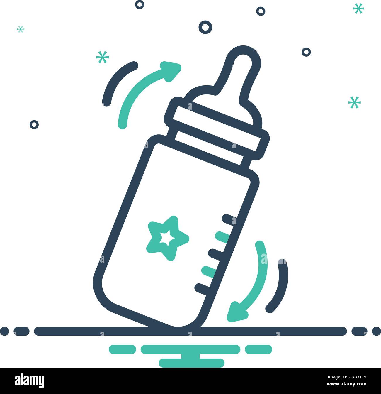 Mix bottle Stock Vector Images - Alamy