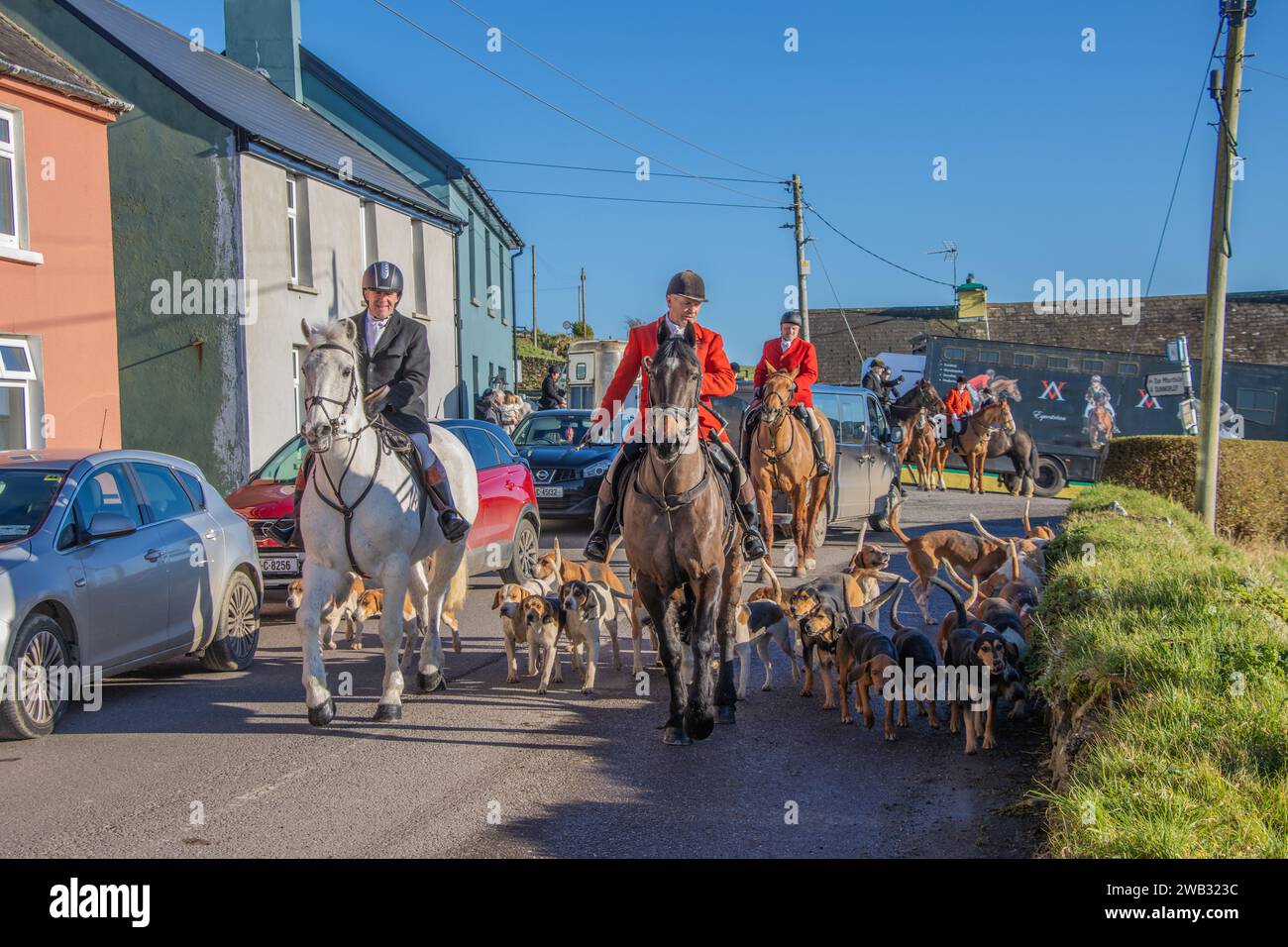 Carbery Hunt at Butlerstown, Co. Cork, Jan 2024 Stock Photo - Alamy