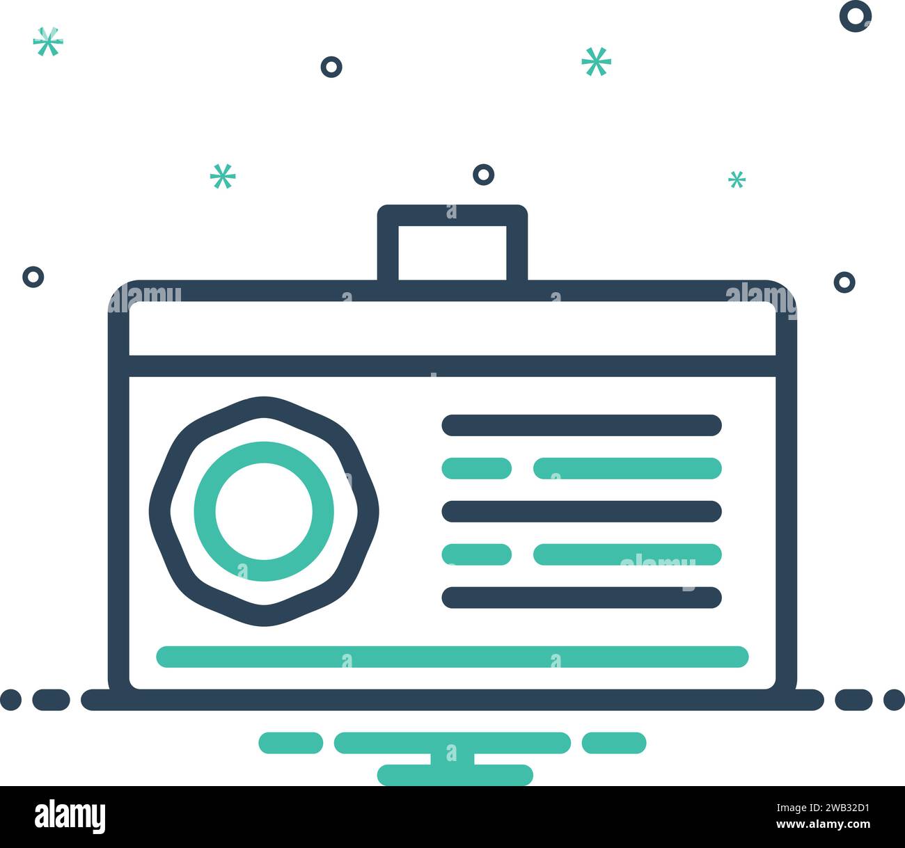 Icon for licenses,certificate Stock Vector Image & Art - Alamy