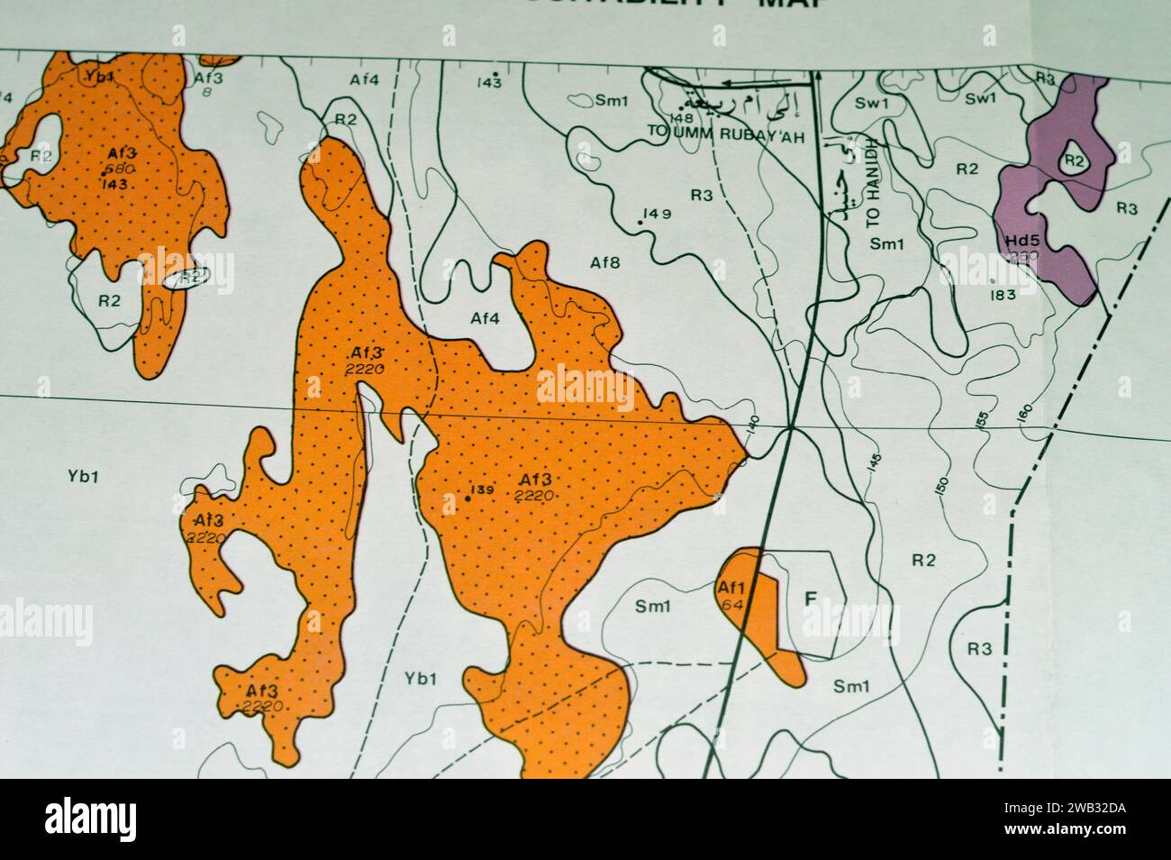 Cairo, Egypt, January 2 2024: Detailed soil survey of Hanidh and ...
