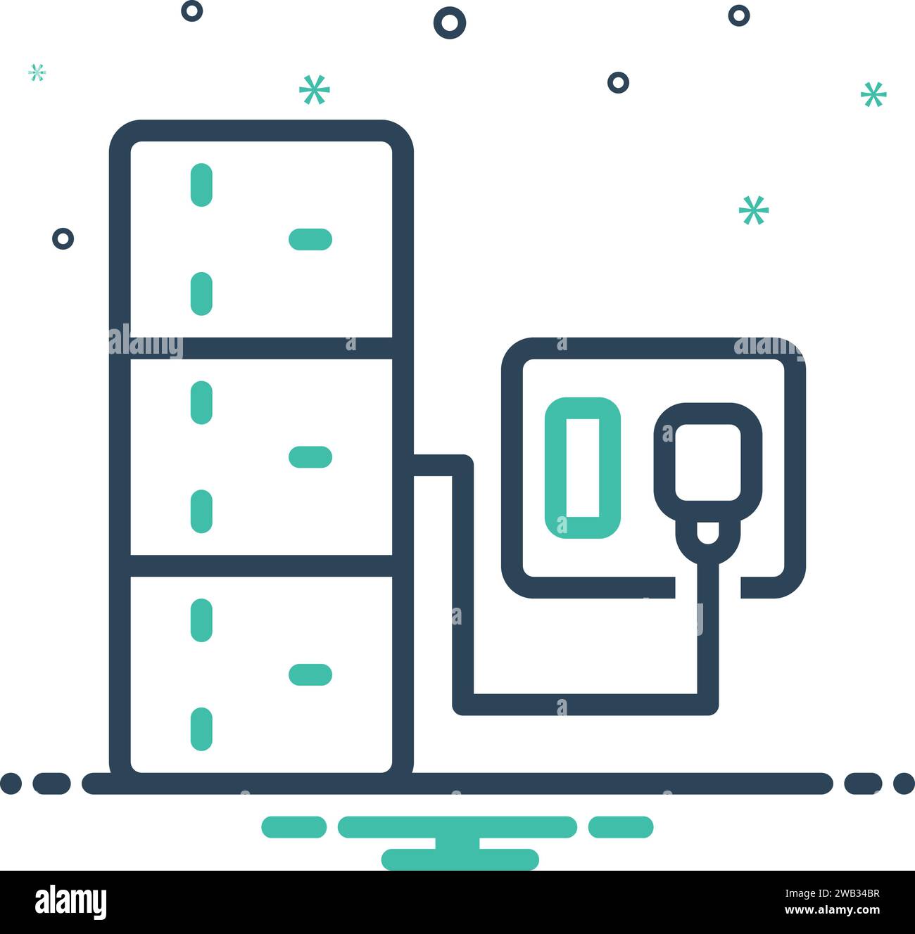 Icon for connectors,joiner Stock Vector Image & Art - Alamy
