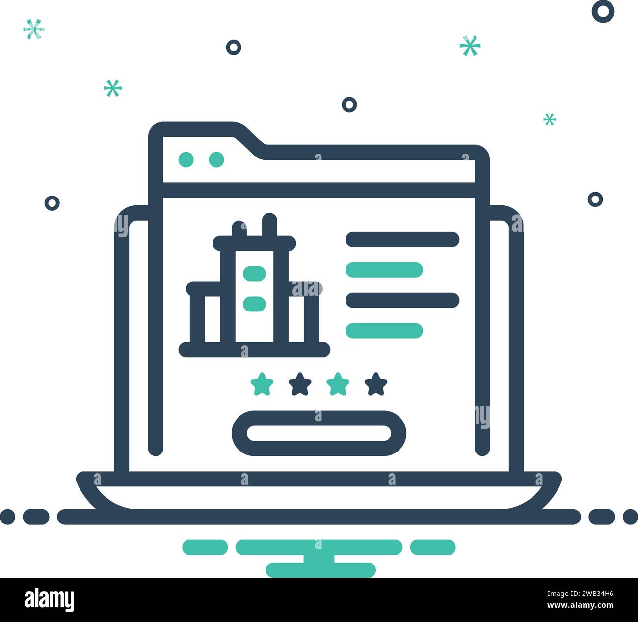Icon for booking,reservation Stock Vector Image & Art - Alamy