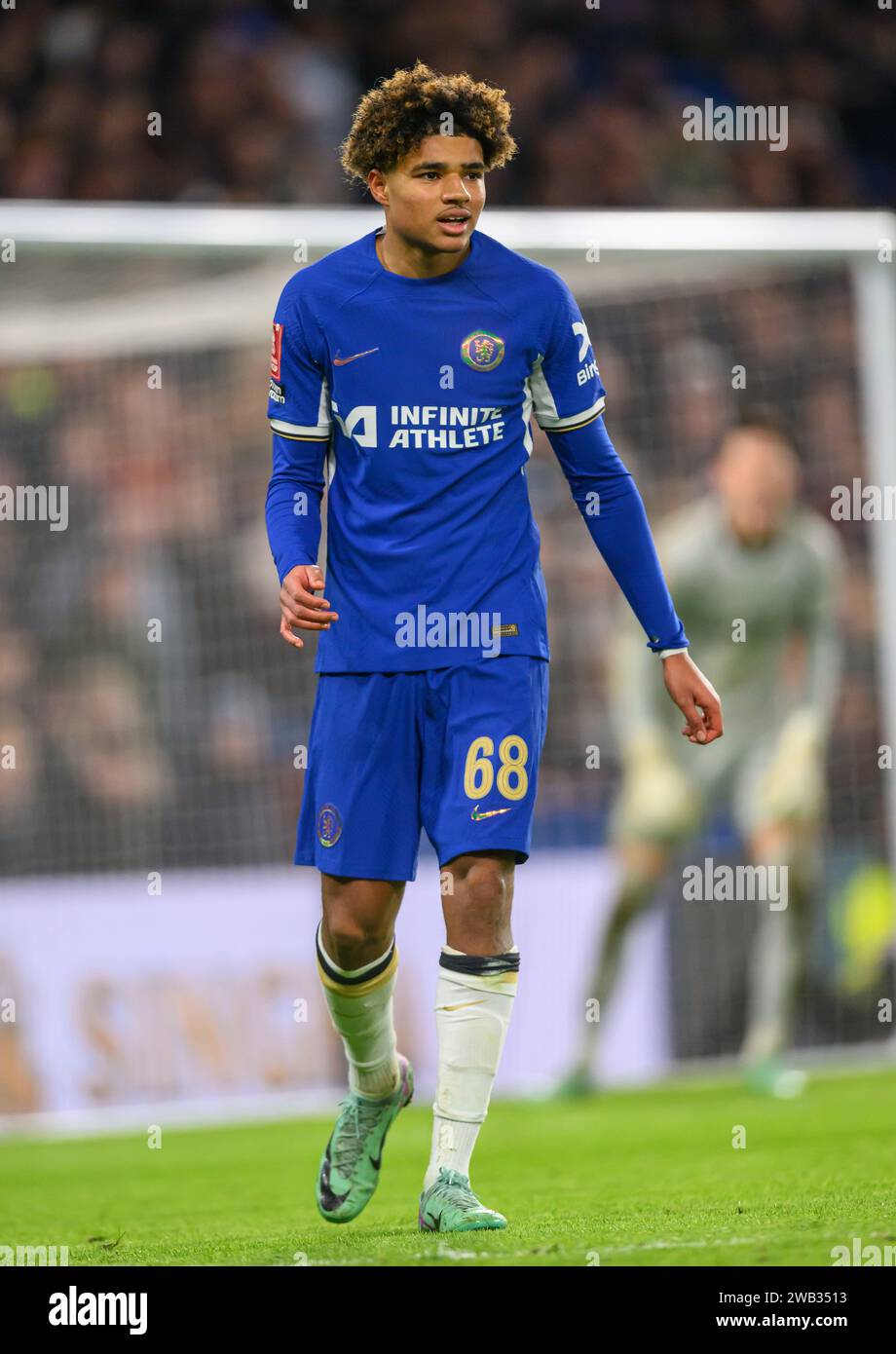 London, UK. 06th Jan, 2024 - Chelsea v Preston North End - FA Cup Round 3 - Stamford Bridge ...