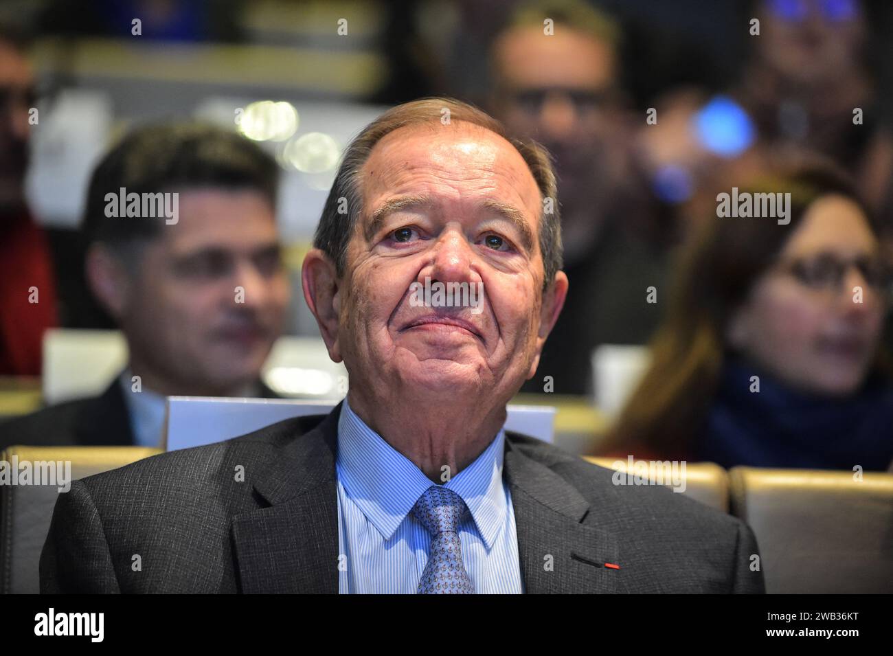 Paris, Paraguay. 08th Jan, 2024. President of Metropole du Grand Paris ...