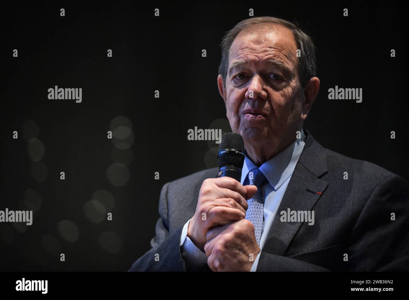 Paris, Paraguay. 08th Jan, 2024. President of Metropole du Grand Paris ...