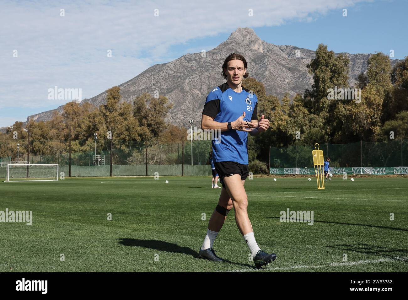 Marbella, Spain. 08th Jan, 2024. Club's Casper Nielsen pictured during ...