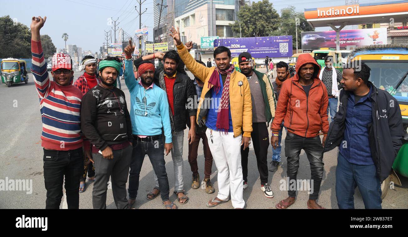 Patna, India. 02nd Jan, 2024. PATNA, INDIA - JANUARY 2: Auto rickshaw ...