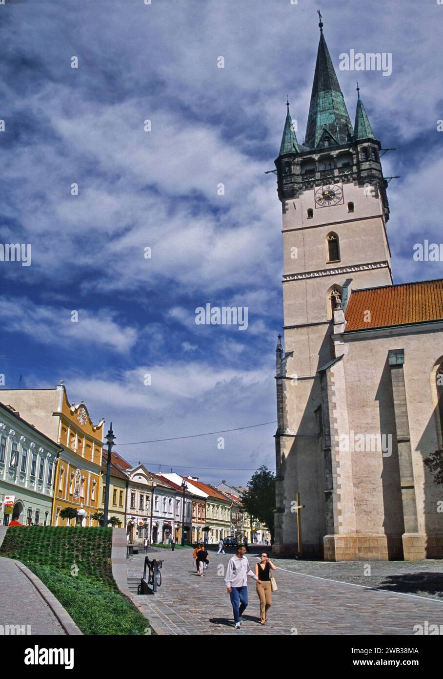 St Nicholas Cathedral, 13th century, Gothic style, Hlavna (Main) Street ...