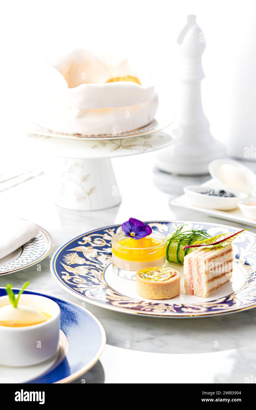 Tea break setup ideas hi-res stock photography and images - Alamy