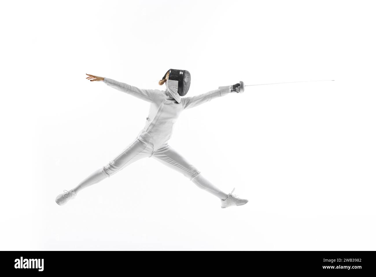 Sword held high Cut Out Stock Images & Pictures - Alamy