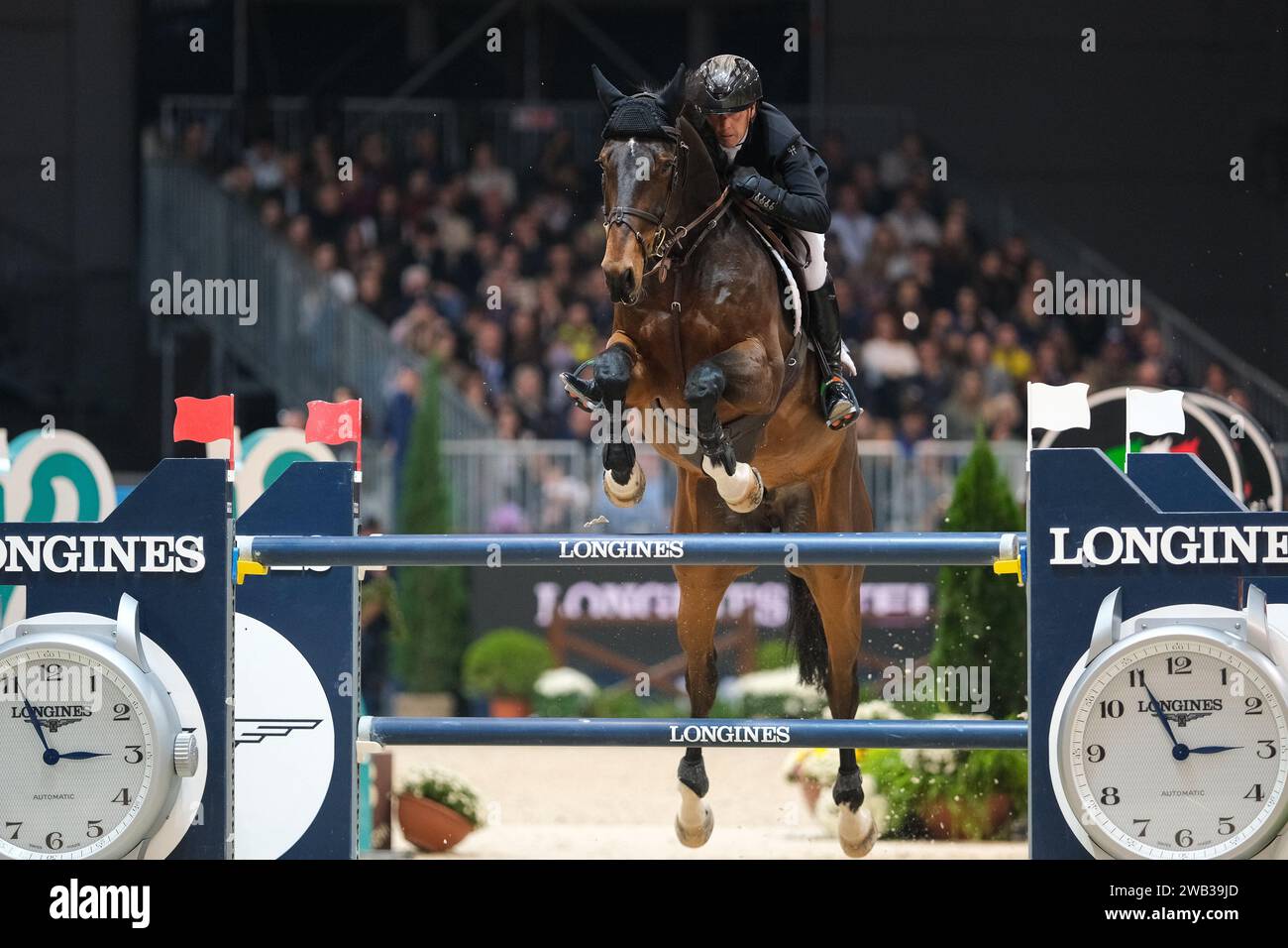 Shane Breen in action during the CSI5* - W Longines FEI World Cup ...