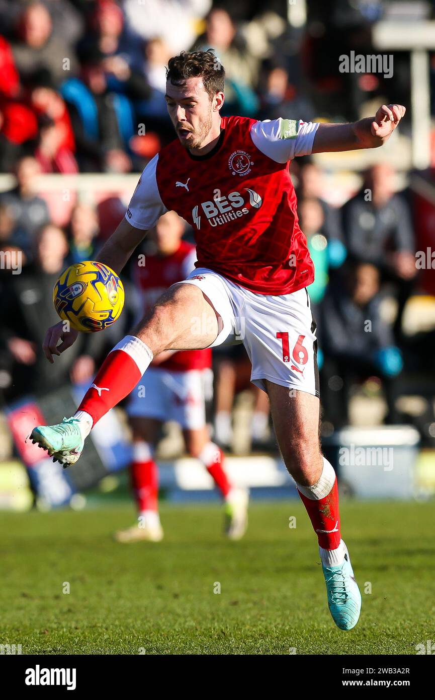 Fleetwood Town's Ben Heneghan during the Sky Bet League One match at ...
