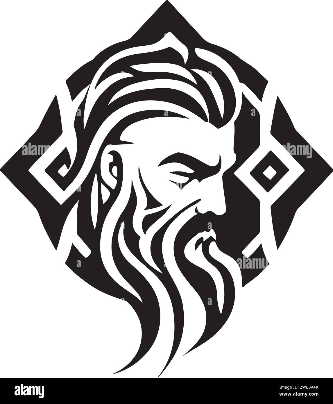 Vintage male mythology Stock Vector Images - Alamy