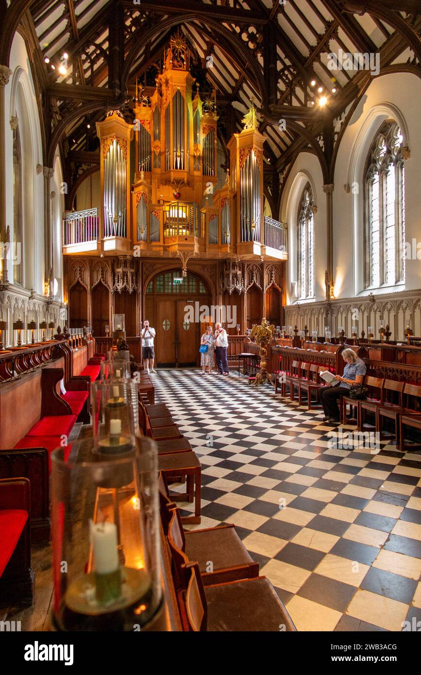 UK, England, Oxfordshire, Oxford, St Giles, St John’s College Chapel ...