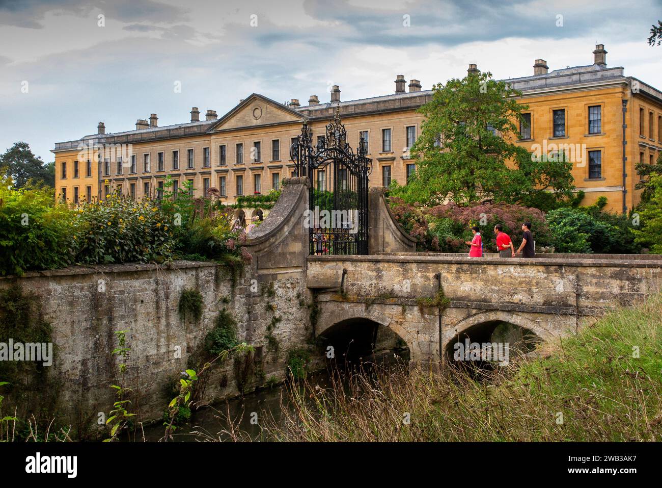 UK, England, Oxfordshire, Oxford, Magdalen College, New Building from ...