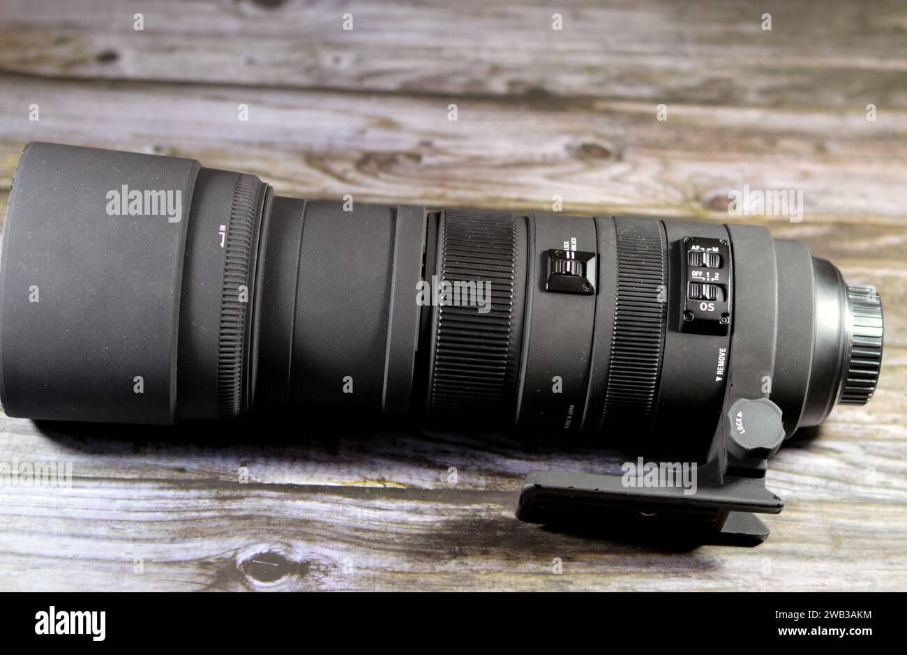 Cairo, Egypt, January 6 2024: The Sigma APO 150-500mm F5-6.3 DG OS HSM ...