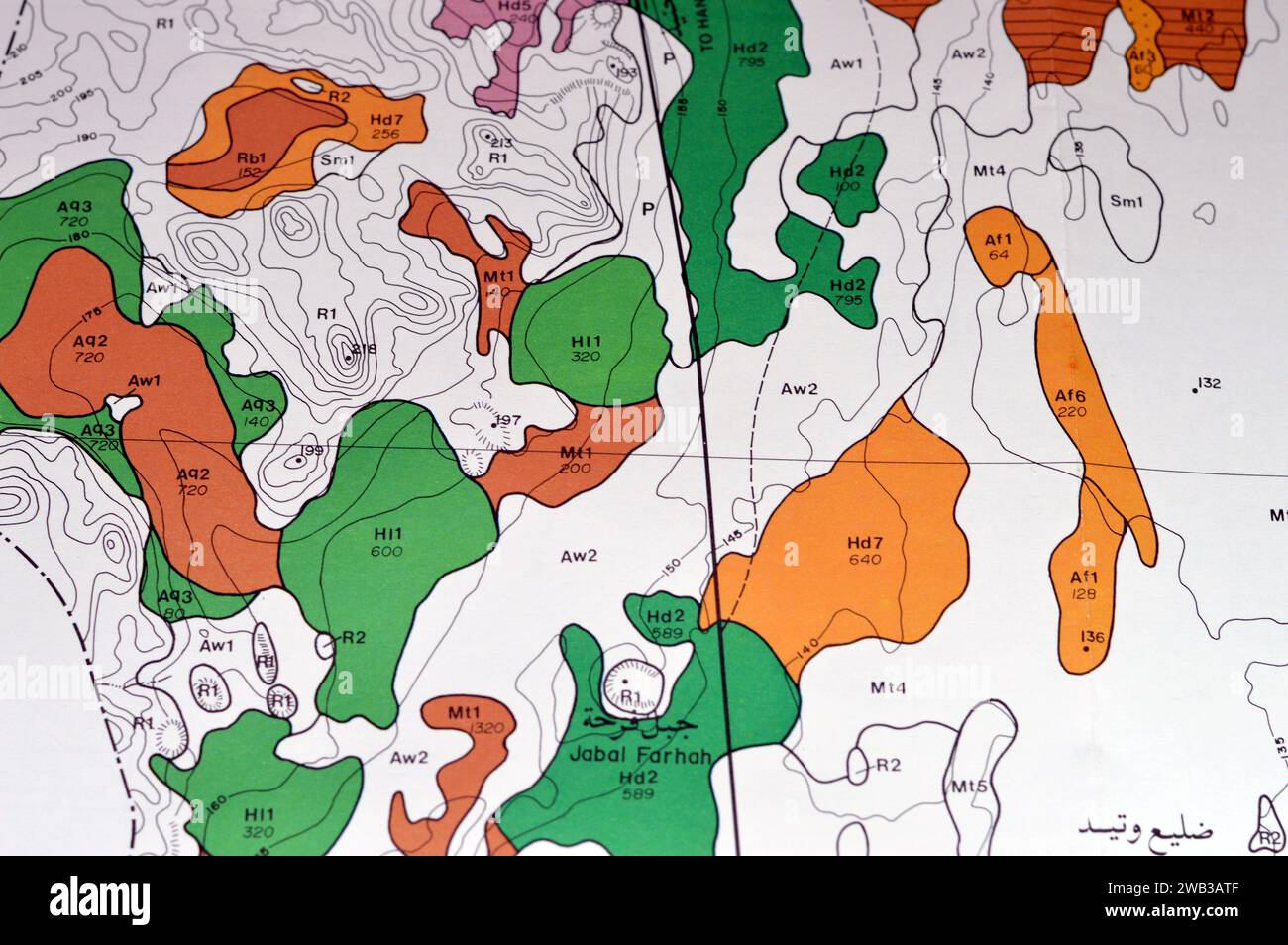 Cairo, Egypt, January 2 2024: Detailed soil survey of Hanidh and ...