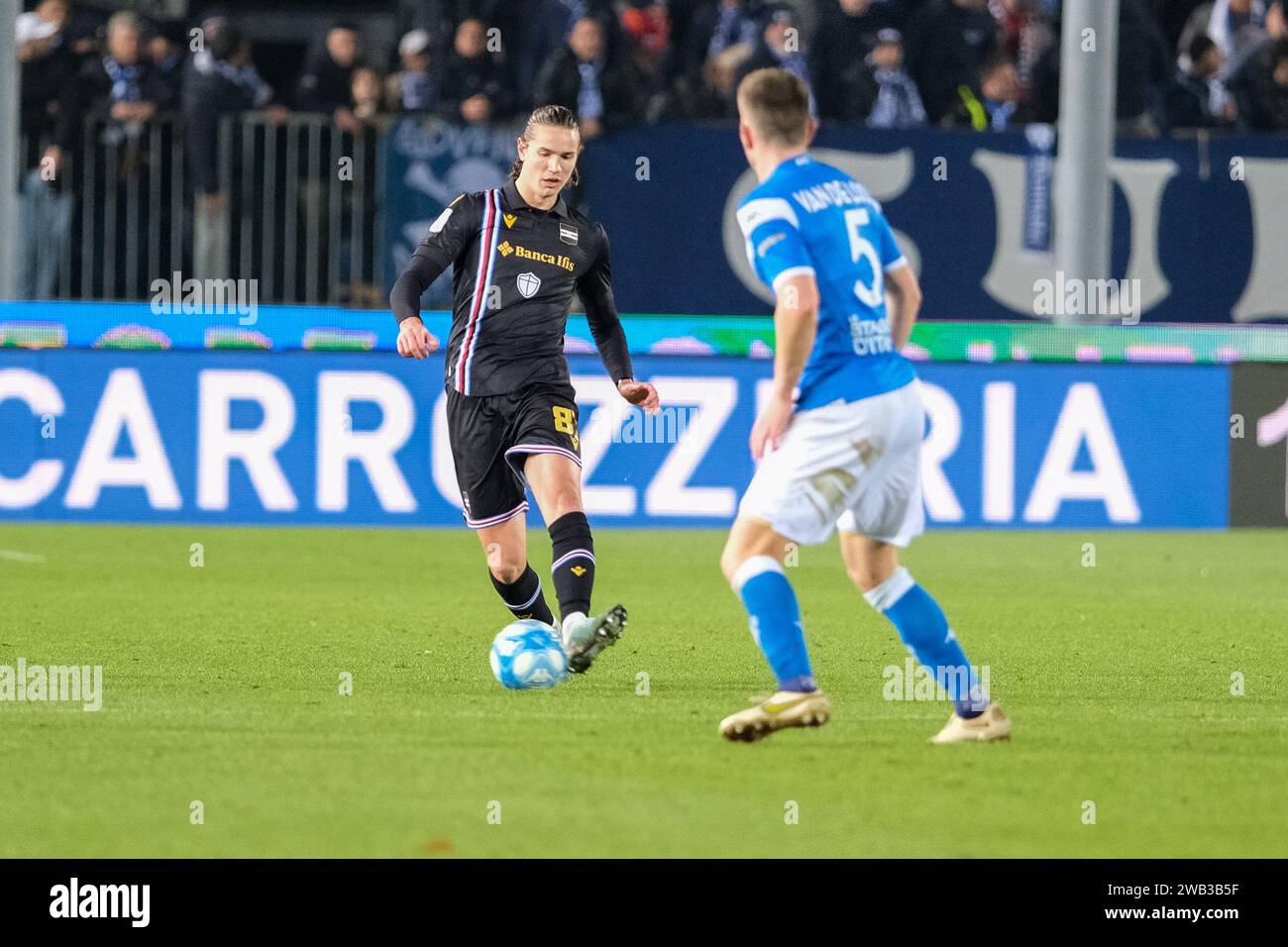 Daniele Ghilardi of U.C. Sampdoria during the Italian Serie B soccer ...