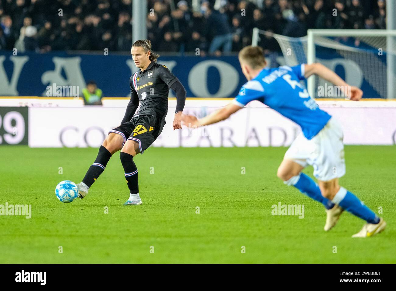 Daniele Ghilardi of U.C. Sampdoria during the Italian Serie B soccer ...