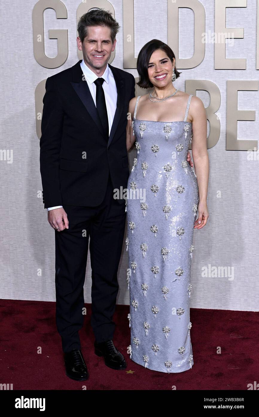 Ryan Piers Williams mit Ehefrau America Ferrara bei der Verleihung der ...