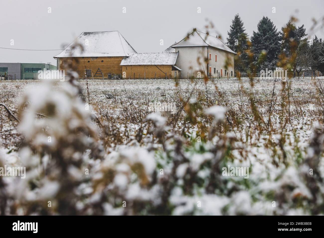 Chimilin, France. 08th Jan, 2024. © PHOTOPQR/LE DAUPHINE/Jean-Baptiste ...