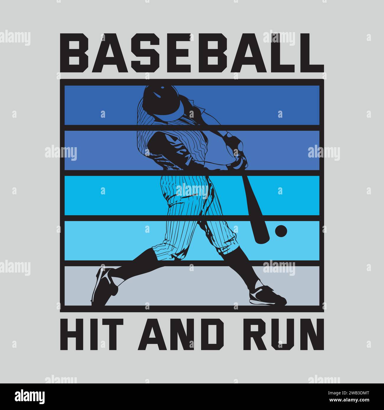 Baseball T-Shirt Design Stock Vector Image & Art - Alamy