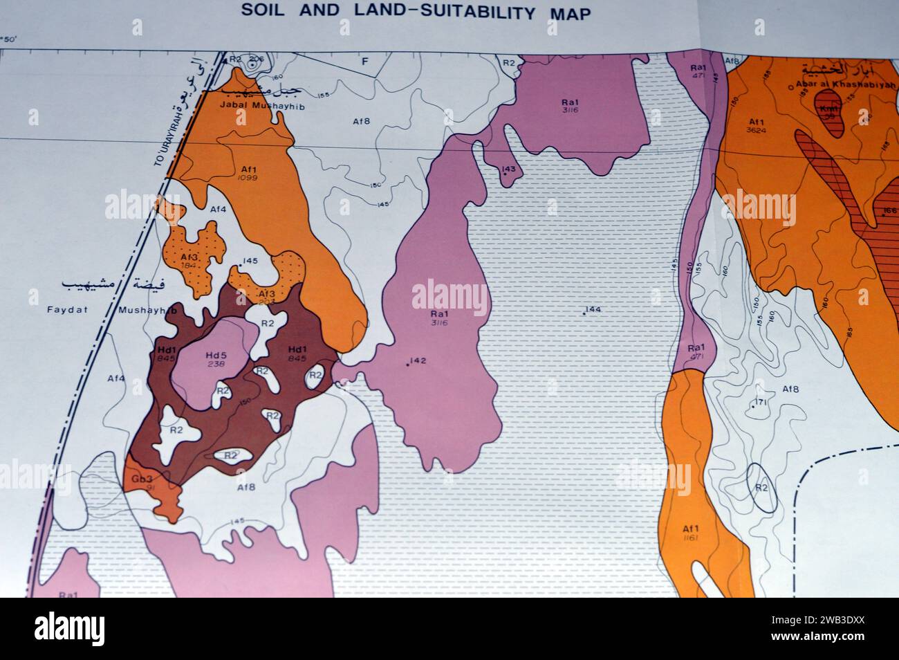 Cairo, Egypt, January 2 2024: Detailed soil survey of Hanidh and ...
