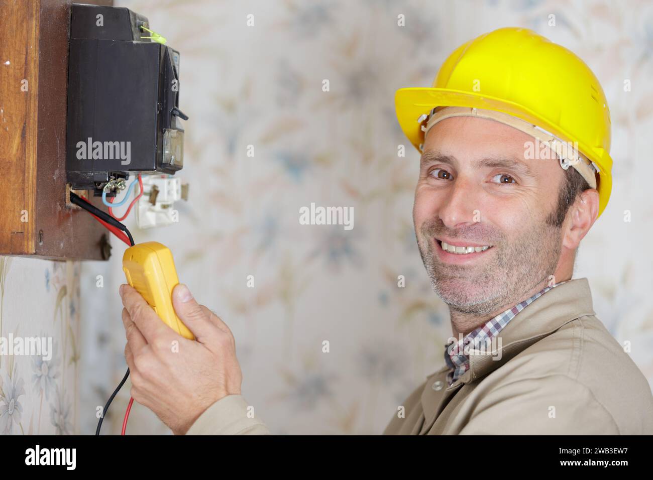 power socket and man hands Stock Photo - Alamy